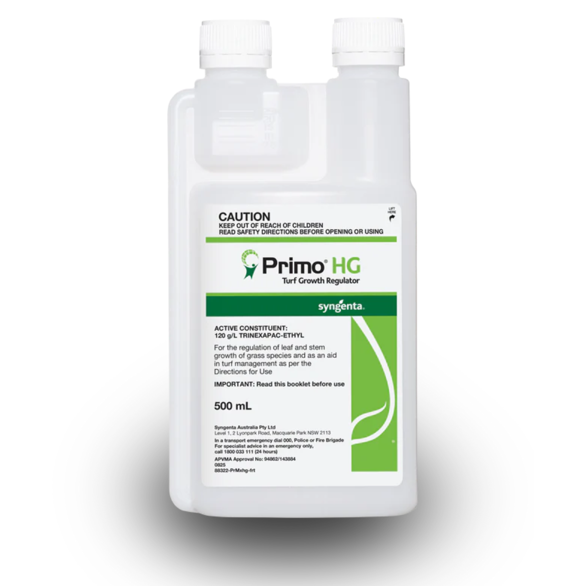 Primo HG Turf Growth Regulator 500ml – Akers of Lawn